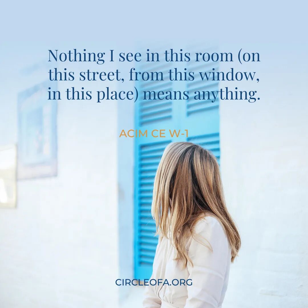 Lesson 1: Nothing I see in this room (on this street, from this window ...