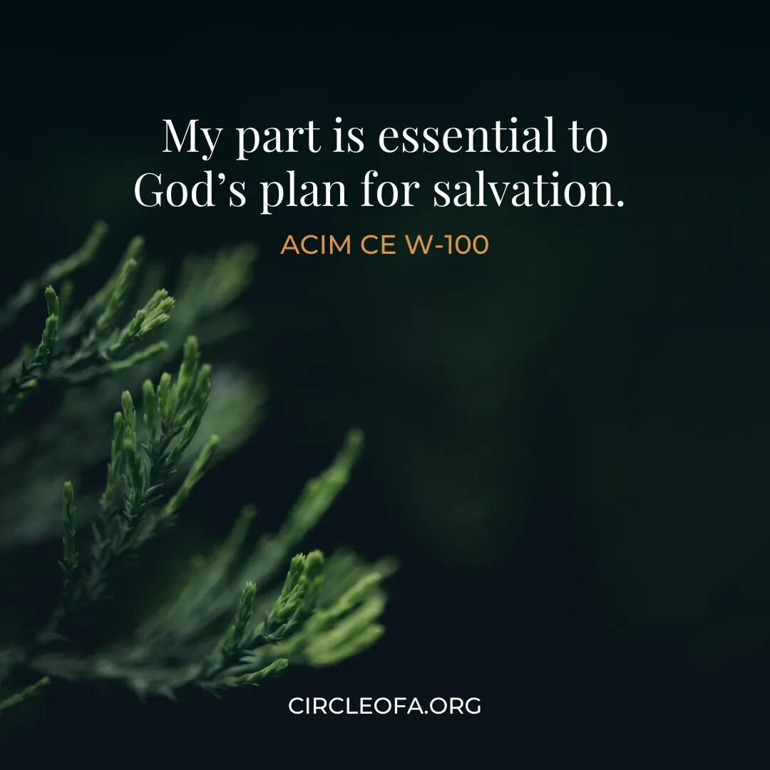 Lesson 100: My part is essential to God’s plan for salvation.