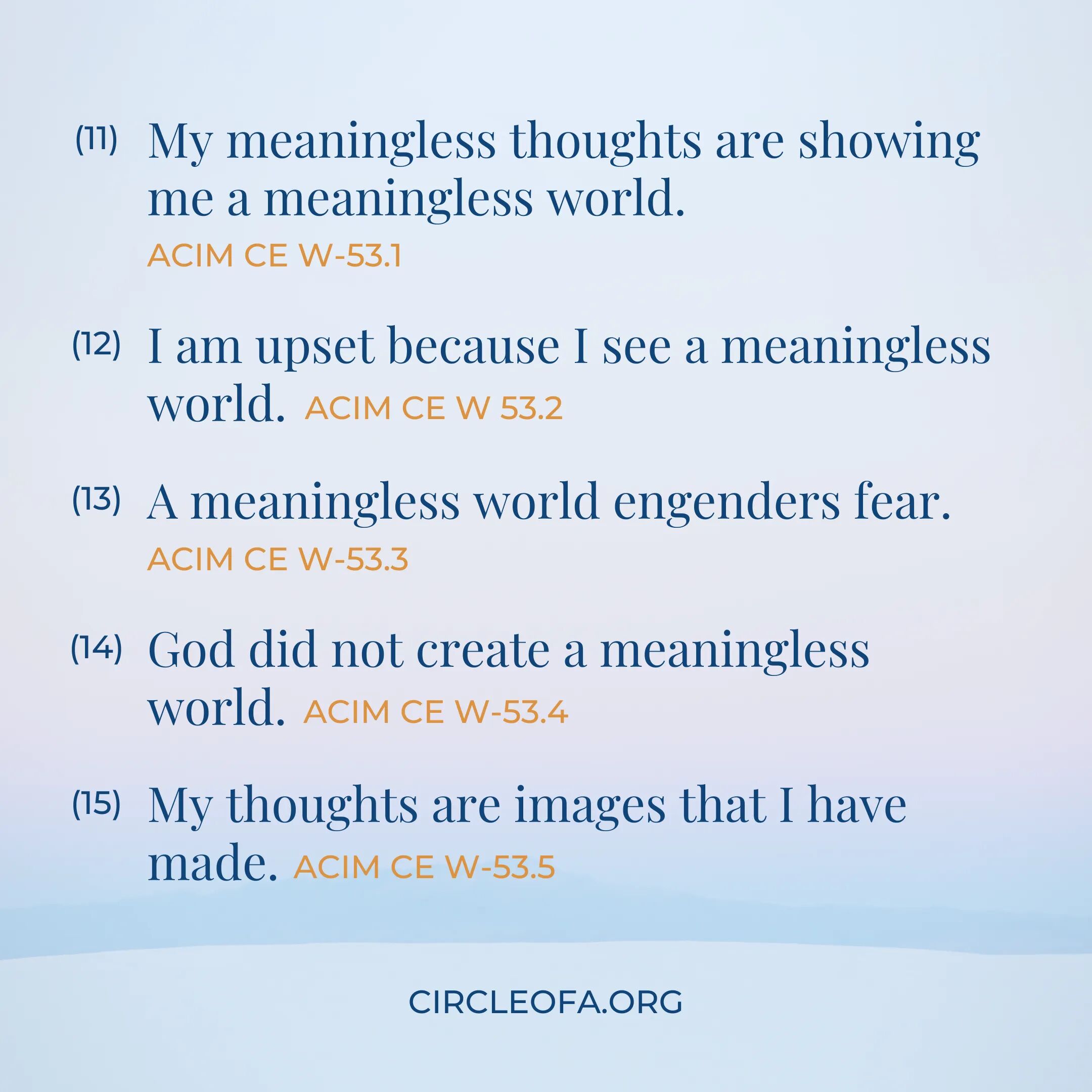 Lesson 53: Review of 11, 12, 13, 14, 15