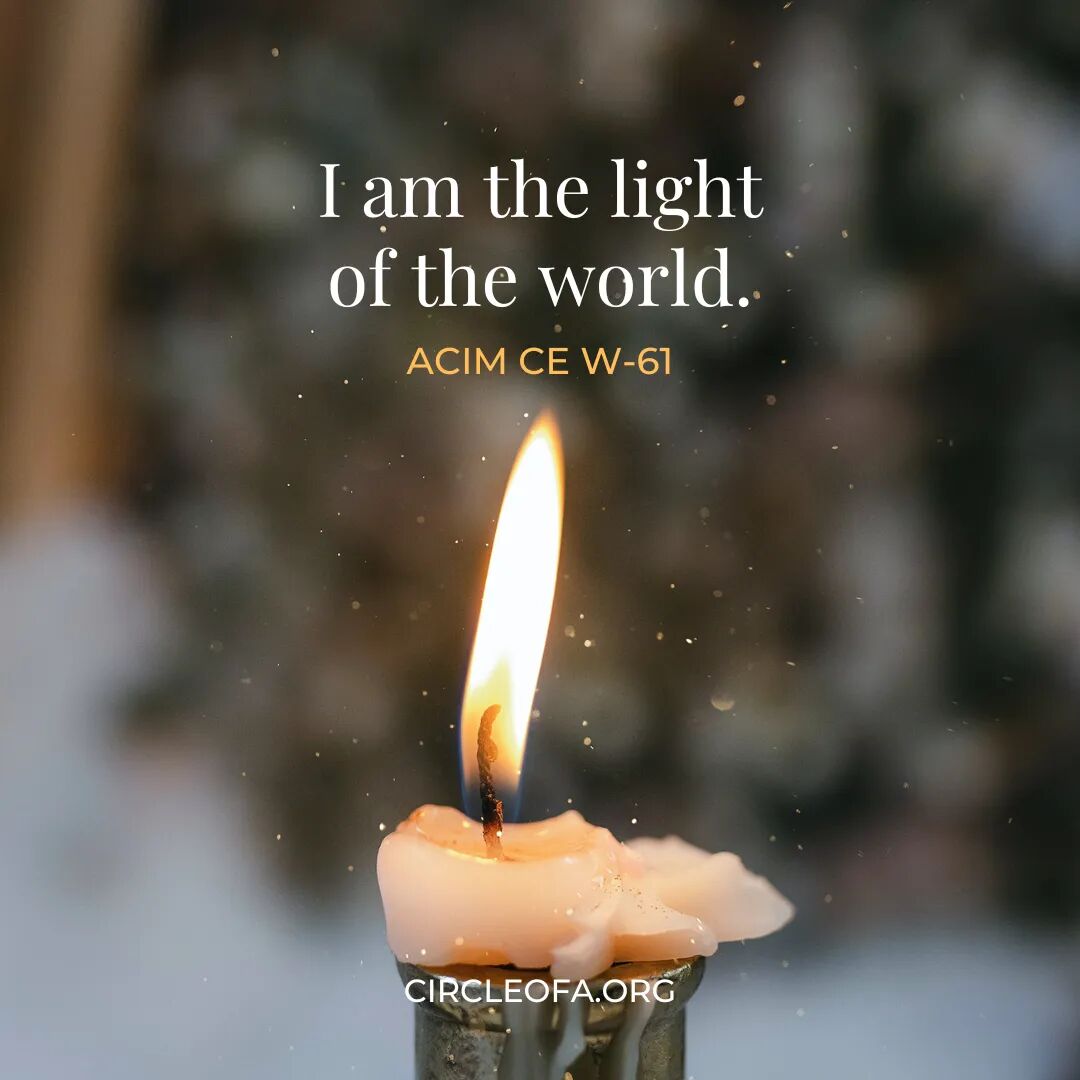 Lesson 61: I am the light of the world.